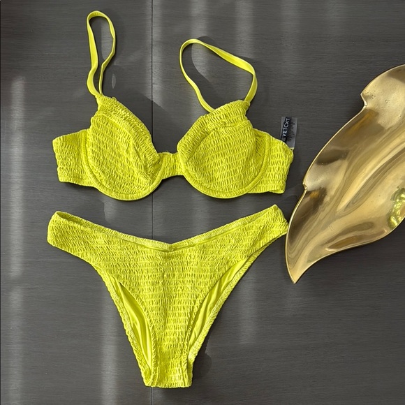 Vetchy | Swim | Vetchy Laguna Crinkle Top And Bottom Swimsuit | Poshmark